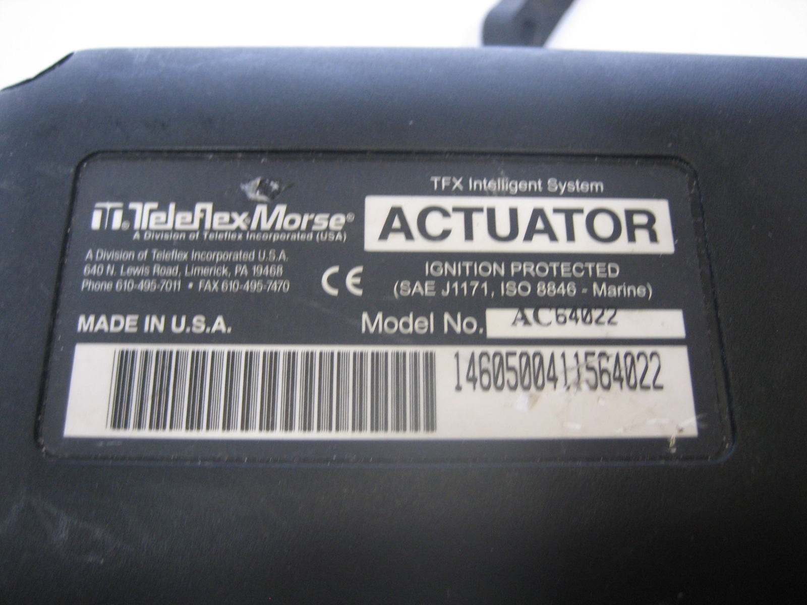 Teleflex Morse Shift Actuator w/25' Cable AC64022 F/ i6000 Magicbus ...