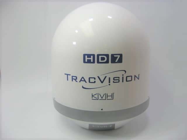 KVH HD 7 Dummy Dome - Tracvision G6 HP TV6 7 M7 Tapered Dome and Base W ...
