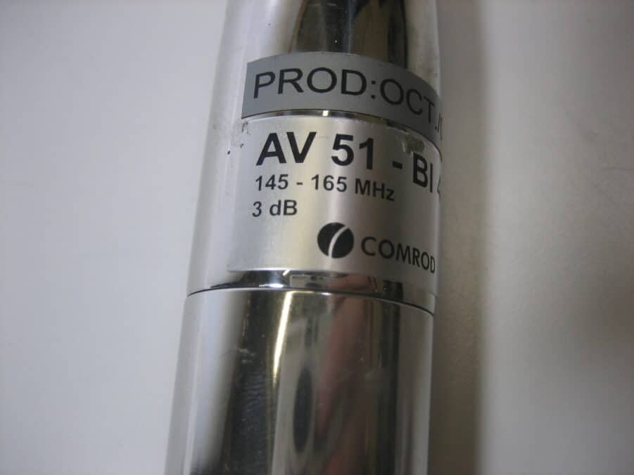 Comrod AV51BI-4 VHF 4' Marine Antenna 1 X 14 Standard Mount Thread 21051 - Max Marine Electronics