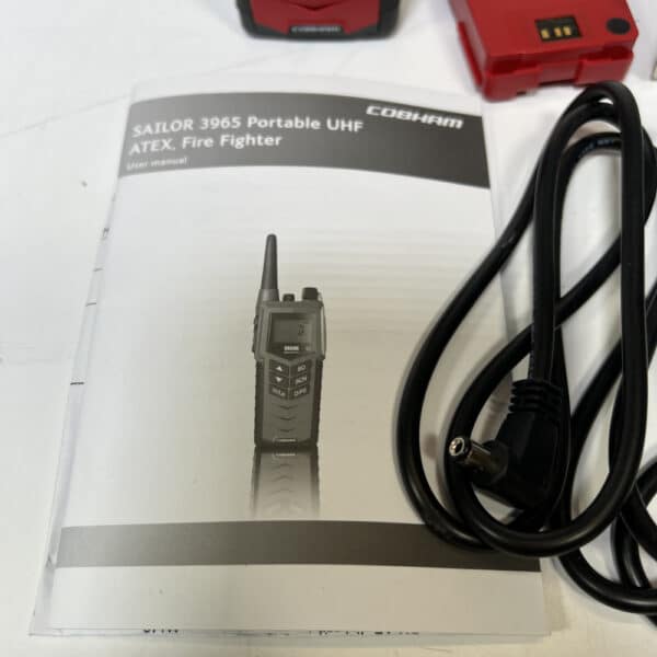 SAILOR 3965 UHF Fire Fighter Portable Radio - *NEW OLD STOCK*- No ...