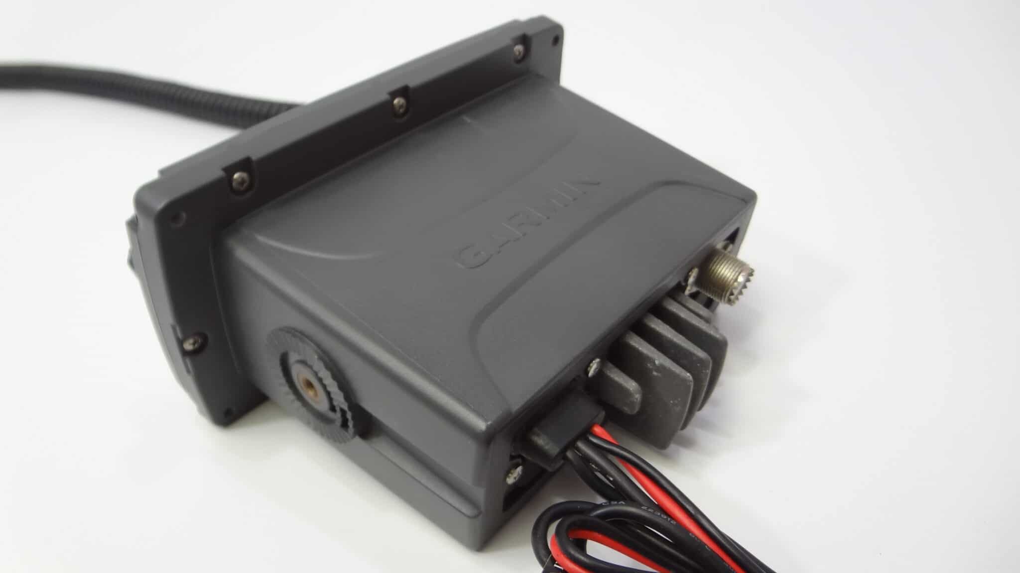 Garmin VHF 100 Submersible Radio Transceiver Unit with Rebuilt Hand Mic ...