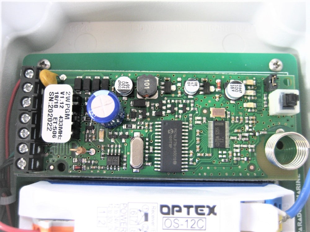Optex Beam Switch OS-12C w/ Paradox Marine Electronics Box 88091-02 ...