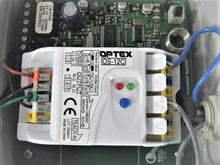 Optex Beam Switch OS-12C w/ Paradox Marine Electronics Box 88091-02 ...