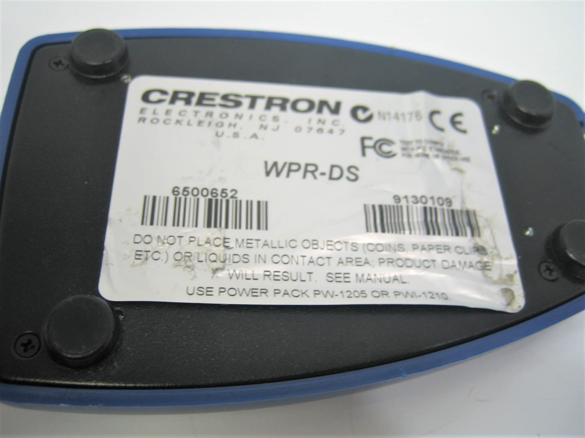 Crestron WPR-48 Waterproof Remote with WPR-DS Docking Station - For ...