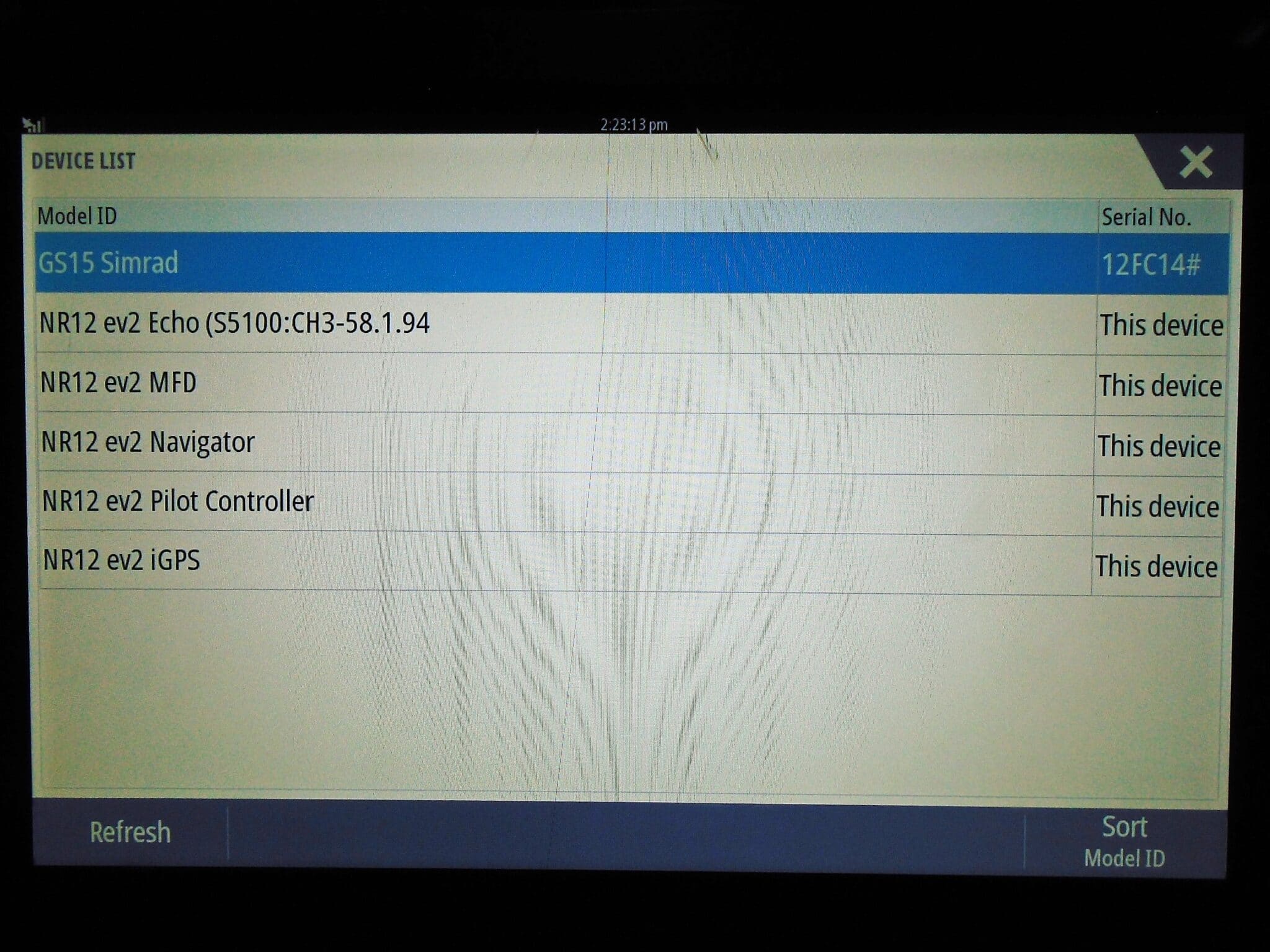 Simrad GS-15 GPS Antenna - NMEA2K Drop Cable - Tested Working - Max ...