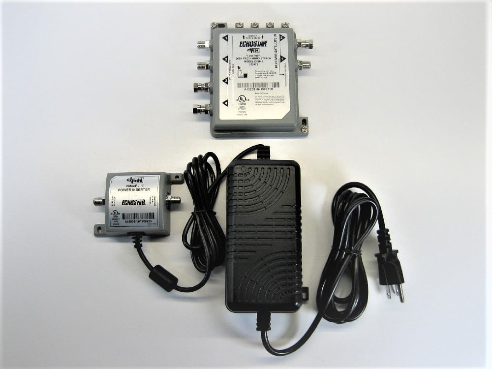 DISH Pro Hybrid Switch DPH42 w/ Power Inserter - New Open Box - Free ...