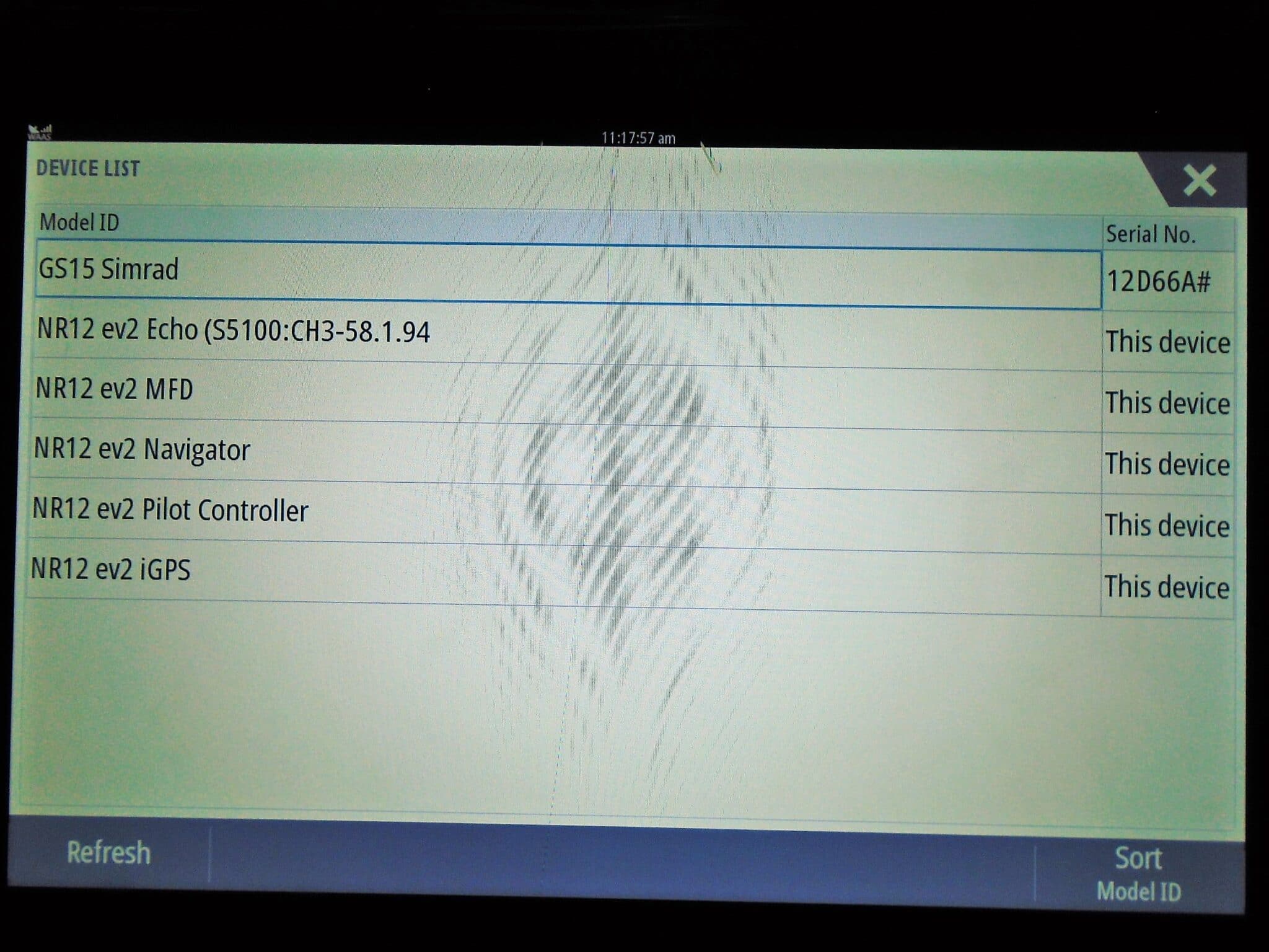 Simrad GS-15 GPS Antenna - Tested Working - Max Marine Electronics