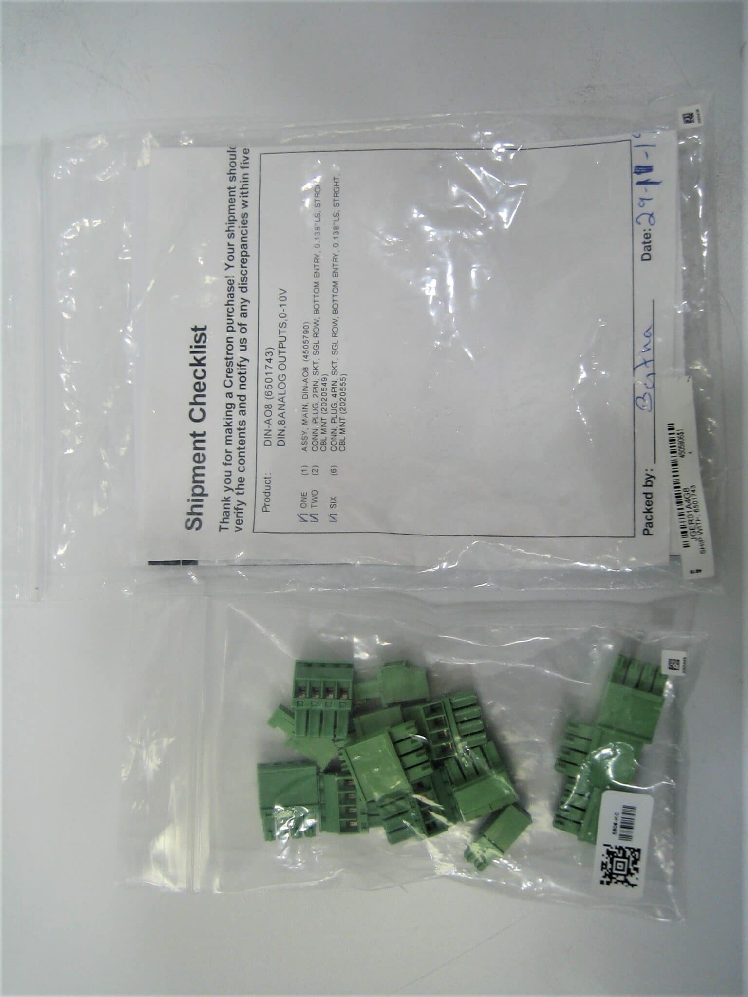 Crestron DIN Rail Analog Output Module-DIN-AO8 - New Open Box - Free US ...