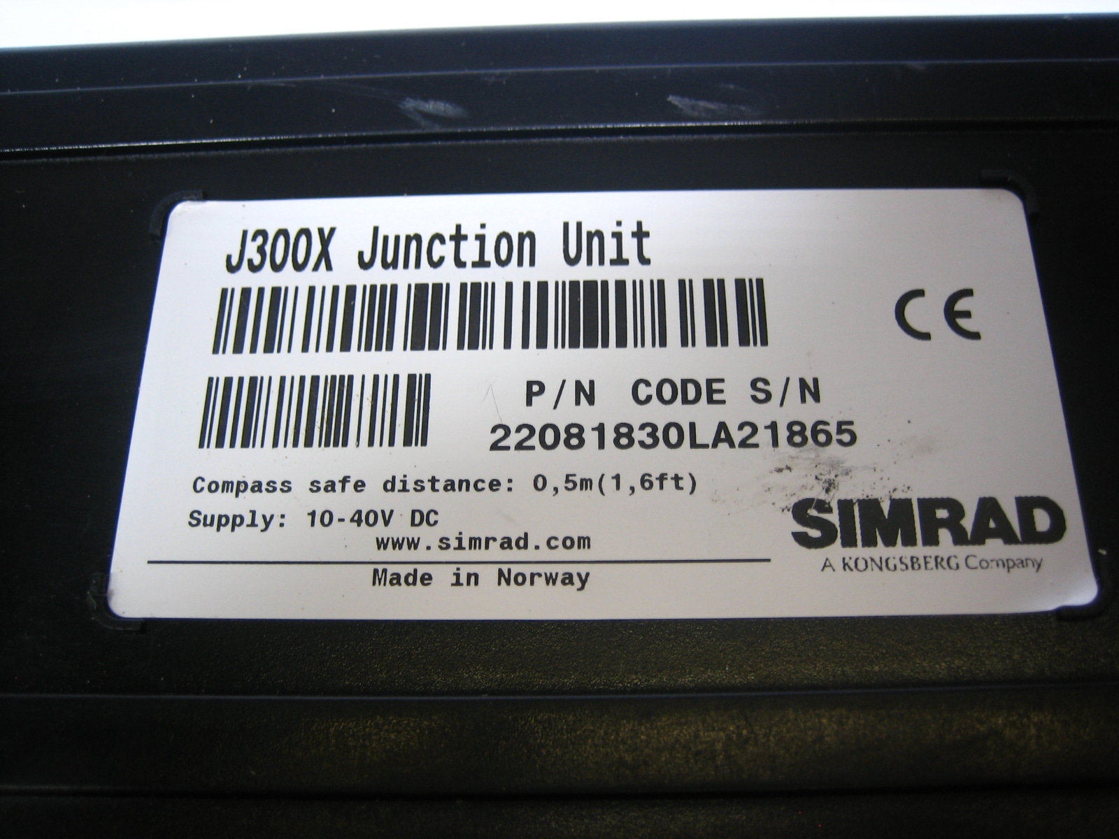 Simrad/Robertson J3000x Autopilot Course Computer / 22081822 - 90 Day ...