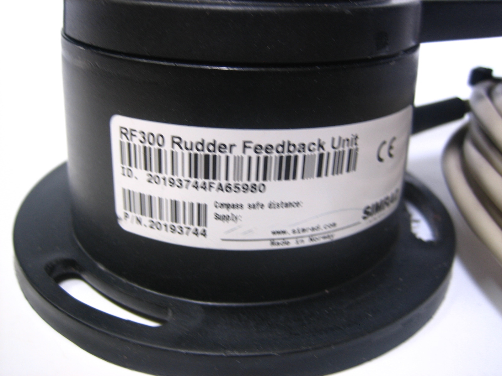Simrad/RF300 PN-20193744 Boat Rudder Feedback-Tested w/About 11ft of ...