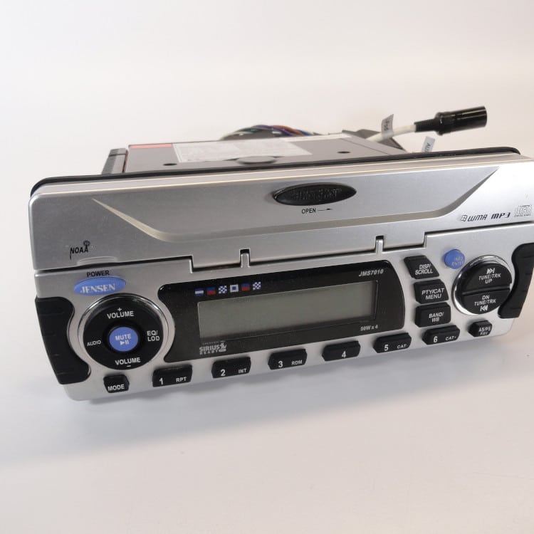 Jensen Marine JMS7010 - AM/FM CD Sirius XM Ready Boat Radio - TESTED ...