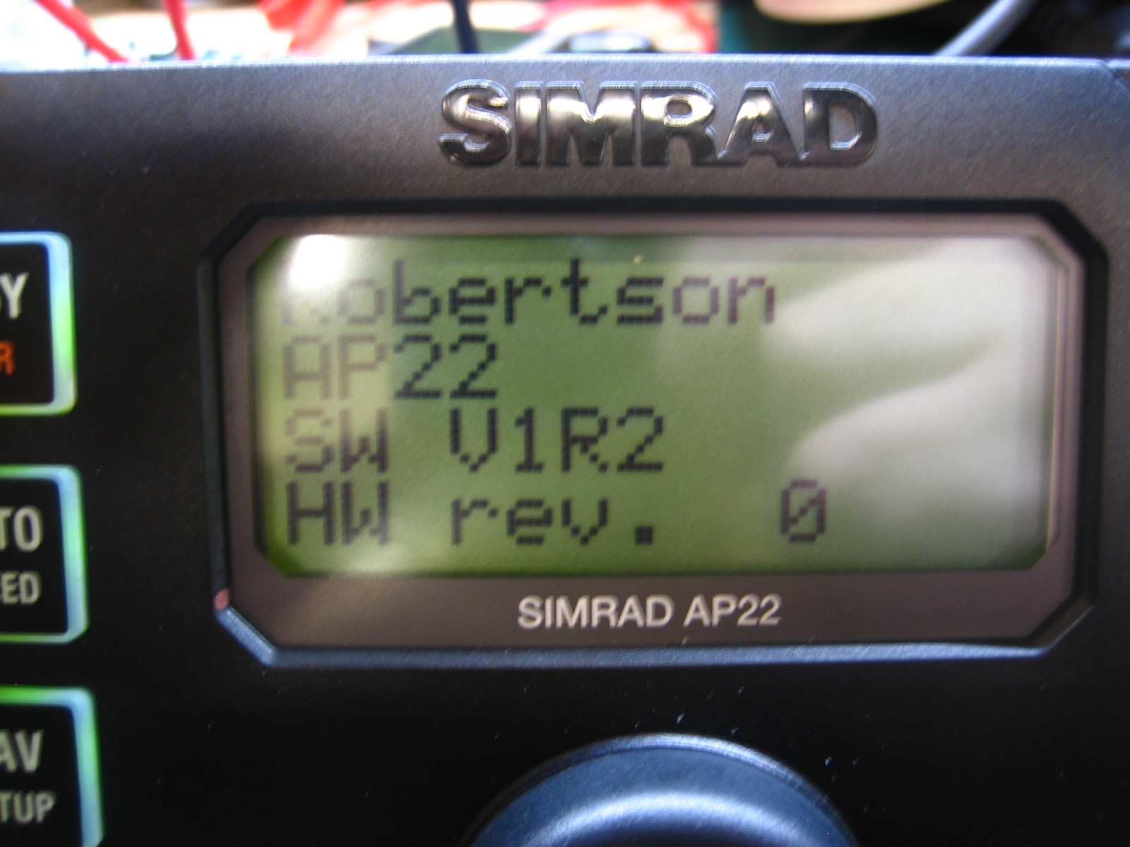 Simrad/AP22 Autopilot Control Head-MME Refurbished-90 DAY WARR - Max ...