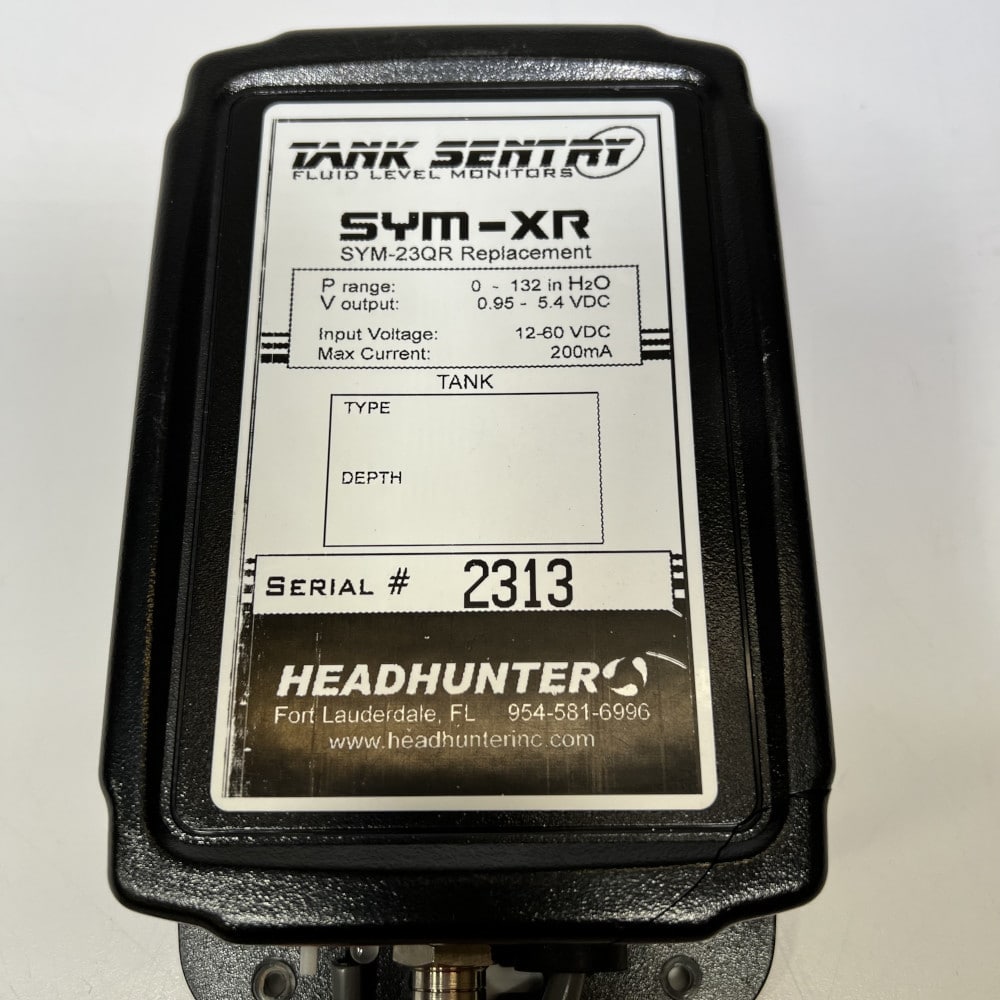 HeadHunter SYM-XR Fluid Level Sensor f/ Tank Sentry System - FOR PARTS ...