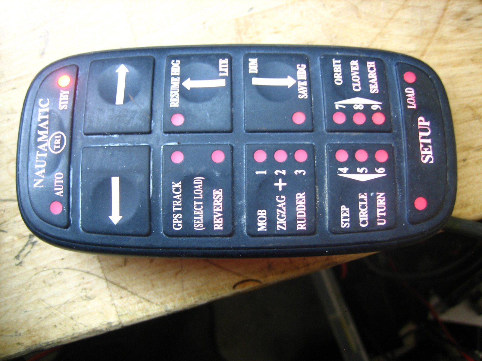 Garmin/Nautamatic/TR-1/Gladiator Autopilot Remote Control // TESTED ...