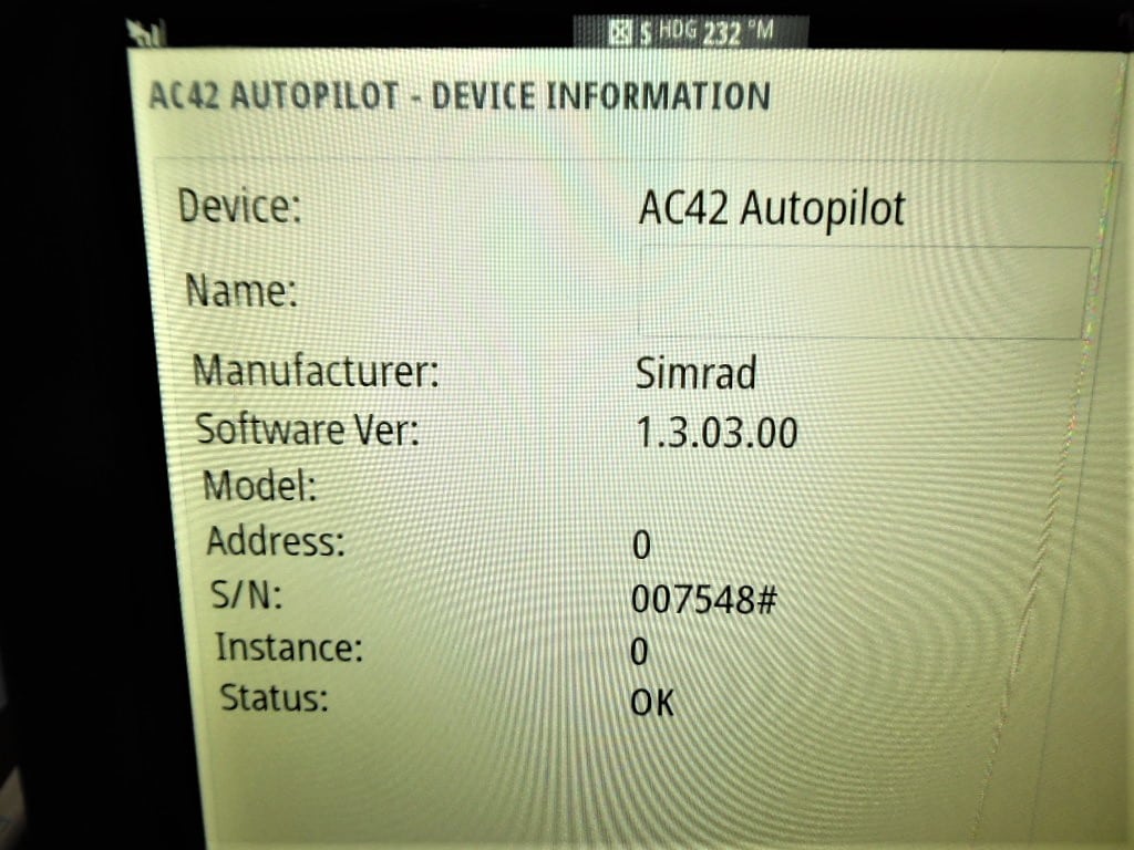Simrad - AC42 Autopilot Computer 22089858 - For AP24/AP28 - Tested ...