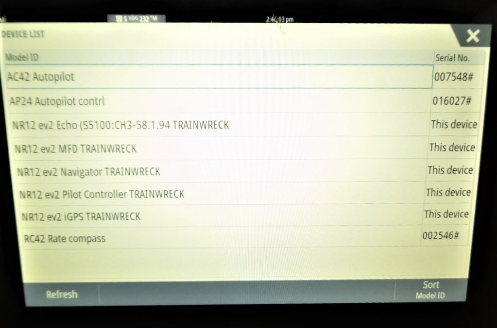 Simrad - AC42 Autopilot Computer 22089858 - For AP24/AP28 - Tested ...