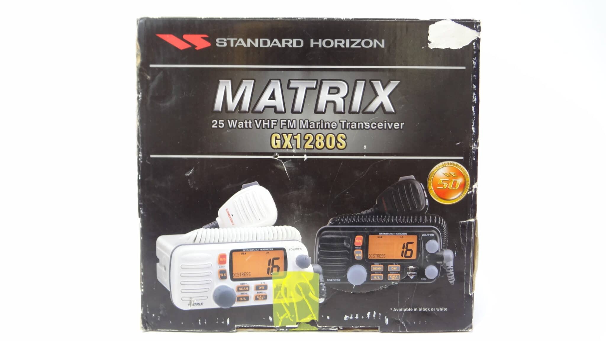 Standard Horizon Matrix GX1280S 25 Watt VHF Marine Transceiver Unit w ...