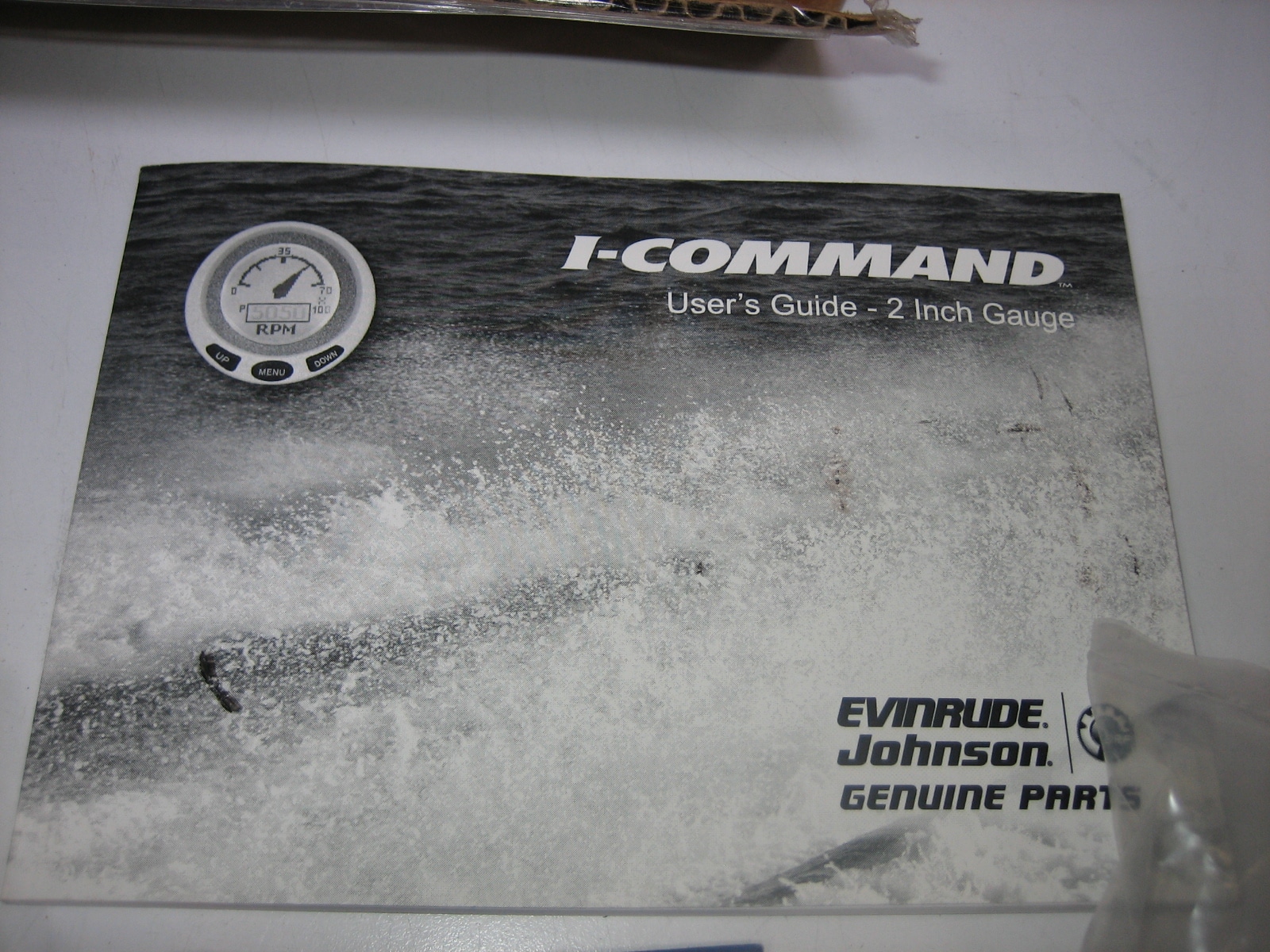 Evinrude Johnson I-Command 2 Inch Instrument Gauge Display 0764178 ...