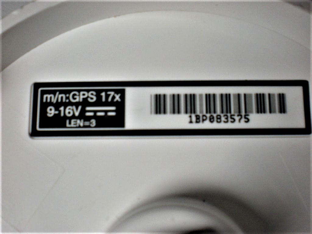 Garmin GPS-17X NMEA 2000 GPS Antenna - Tested- Good Cond.- Free ...