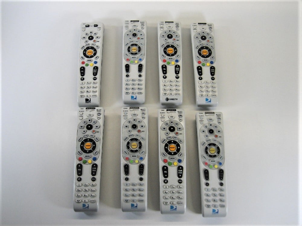 (Lot of 8) Direct TV DIRECTV Assorted Remote Controls - New Old Stock ...