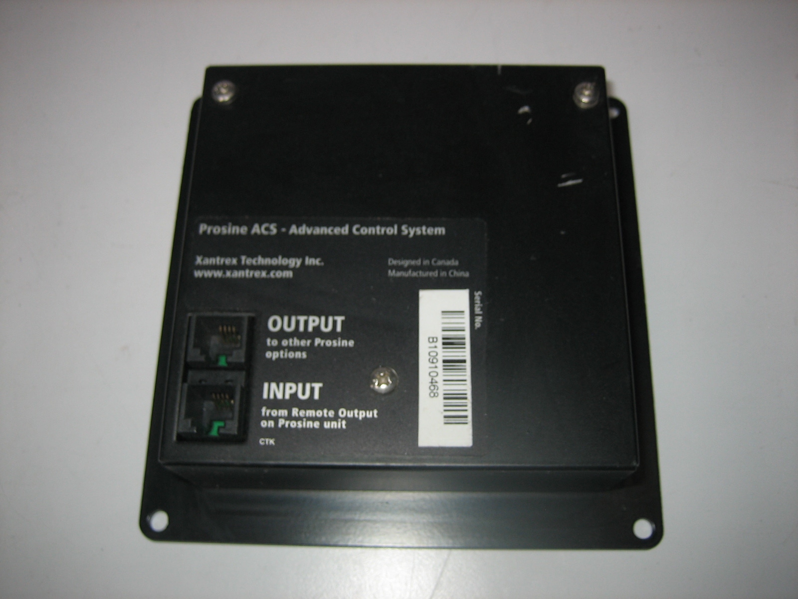 Xantrex PROsine ACS Advanced Control System Remote Display - Max Marine ...