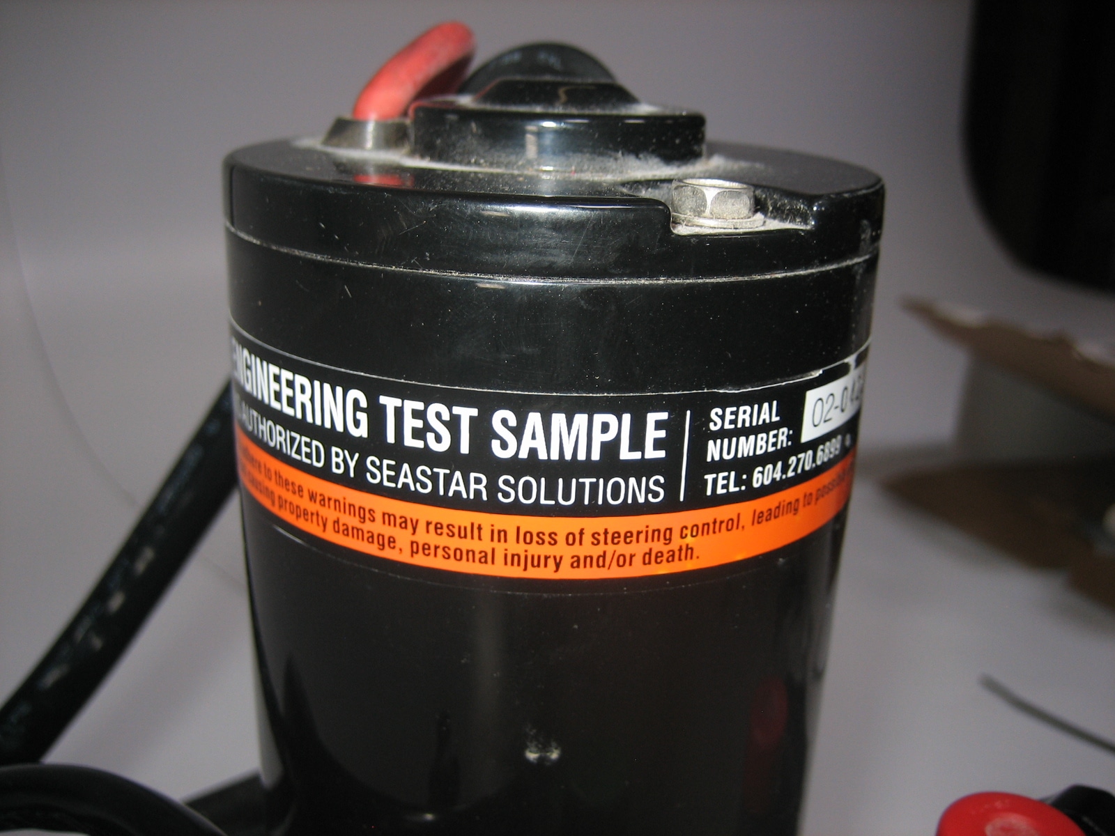 Seastar EP1500 Optimus Power Steering Pump NEW FACTORY TEST SAMPLE ...