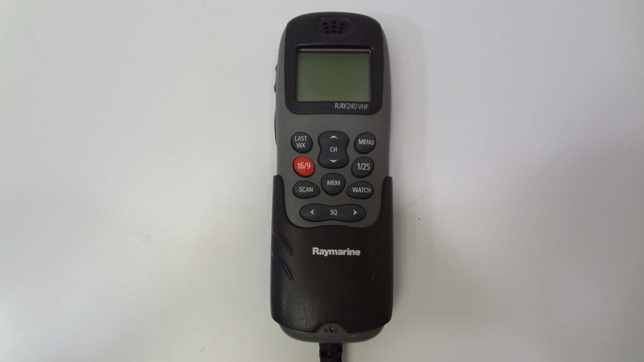 Raymarine RAY240 Marine VHF Radio Unit Handset Only E45009 Working and ...