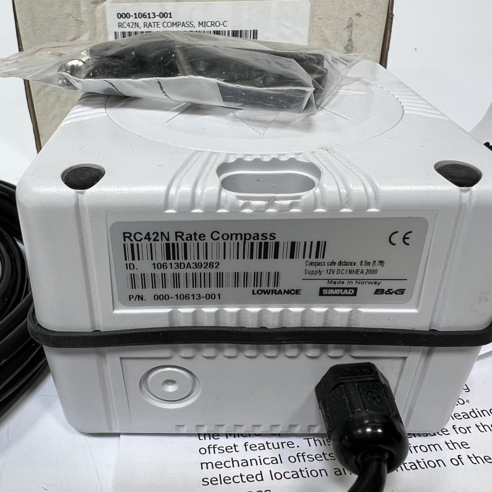 Simrad - RC42N - Rate Compass NMEA2000 Heading Sensor - 000-10613-001 ...