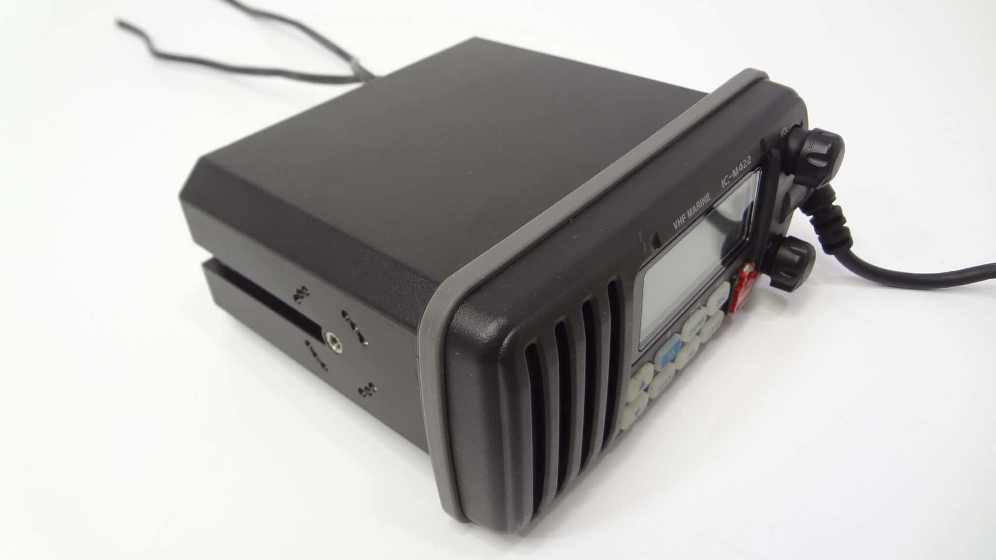 Icom IC-M422 Marine VHF Transceiver Radio Unit w/ Icom HM-150B Hand ...