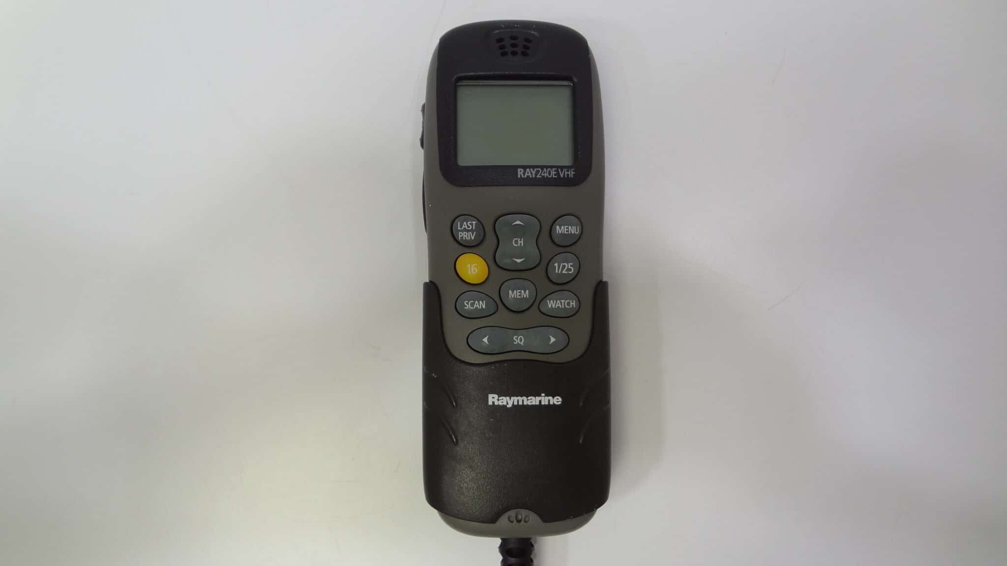 Raymarine RAY240 Marine VHF Radio Unit Handset Only E45009 Working and ...