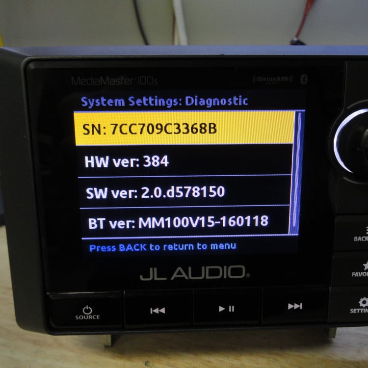 JL Audio MM100s-BE - Media Master AM/FM BT Sirius Marine Grade Source ...