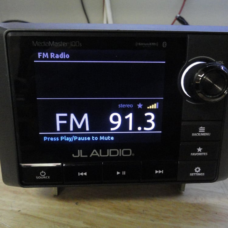 JL Audio MM100s-BE - Media Master AM/FM BT Sirius Marine Grade Source ...
