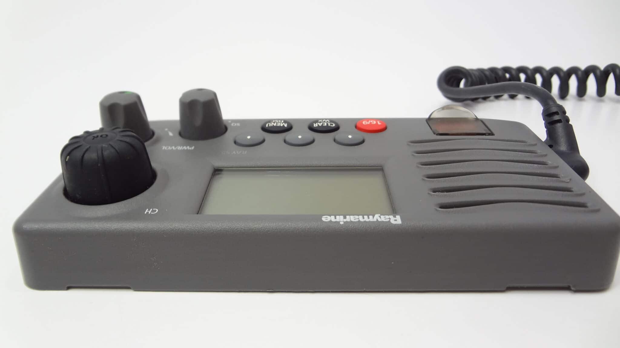 Raymarine RAY55 Submersible Marine VHF Radio Faceplate w/ Microphone ...
