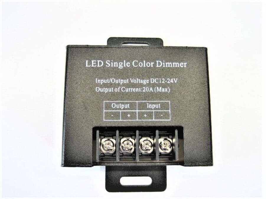 LED Single Color Dimmer Wireless Remote Strip Light Controller - Free ...