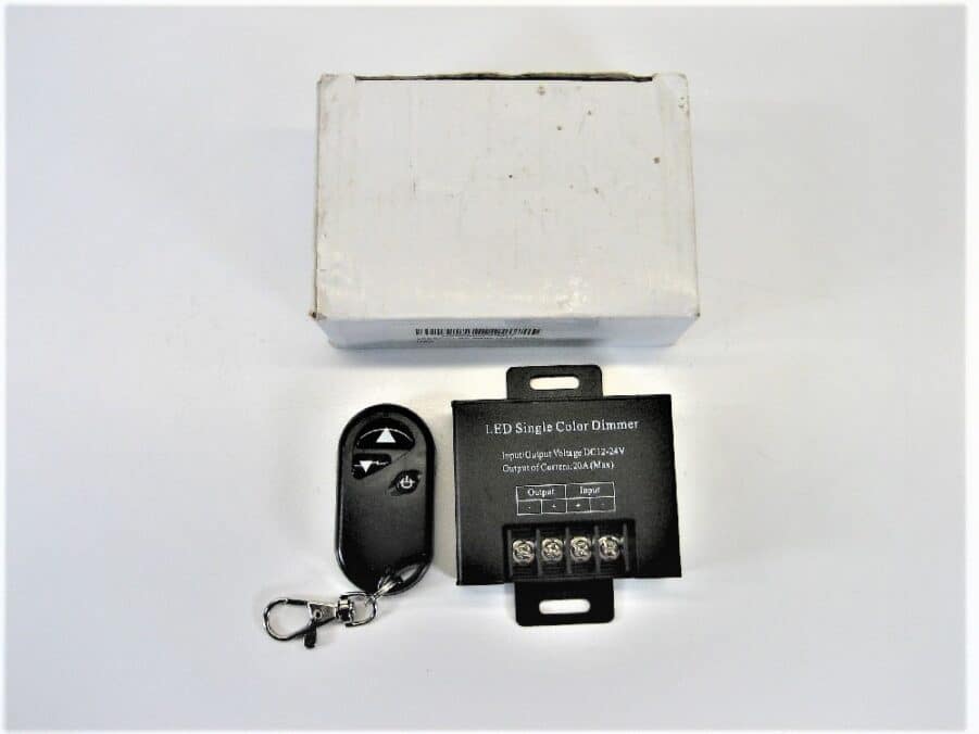 LED Single Color Dimmer Wireless Remote Strip Light Controller - Free ...