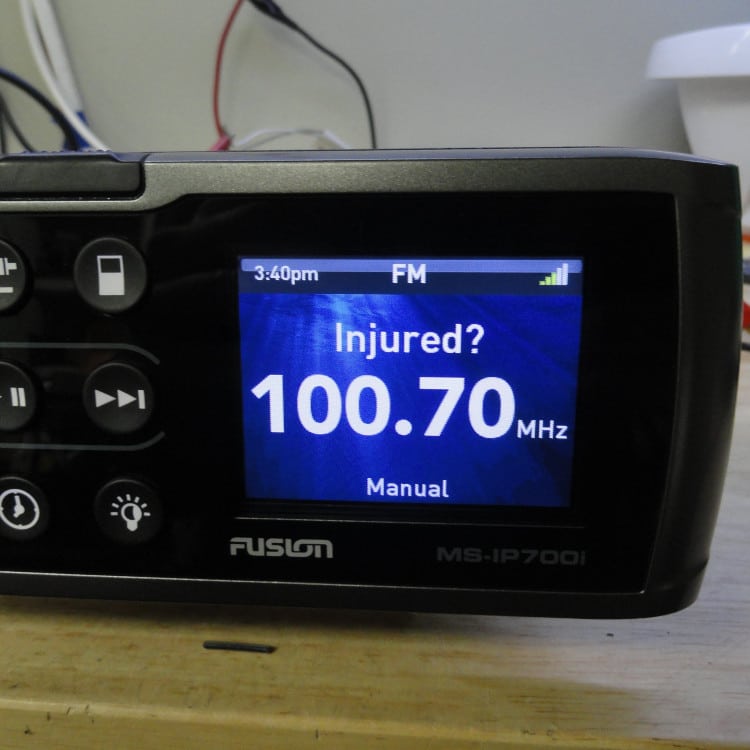 Fusion MS-IP700i - Marine Entertainment Stereo AM/FM XM Boat Radio ...
