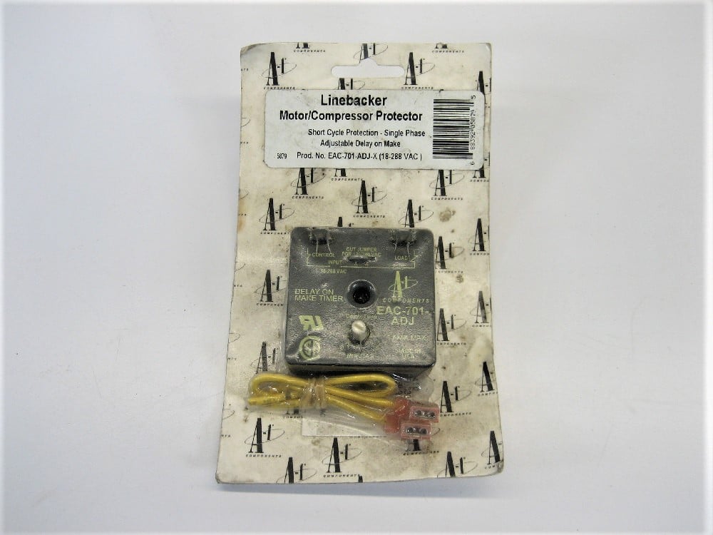 A-1 Components Linebacker Motor/Compressor Protector EAC-701-ADJ - Free ...
