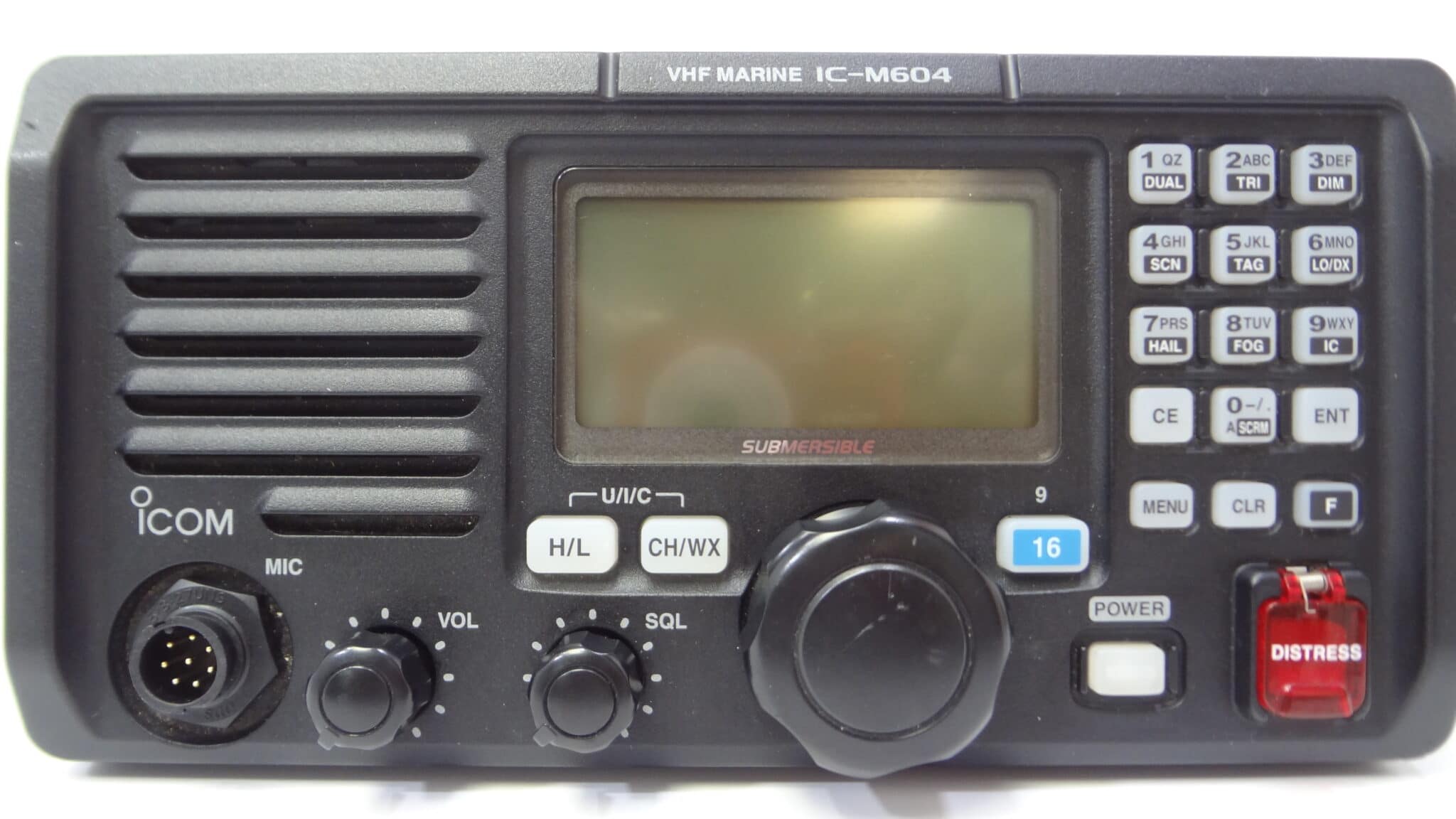 Icom IC-M604 VHF Submersible Fixed Mount Marine Radio Transceiver ...