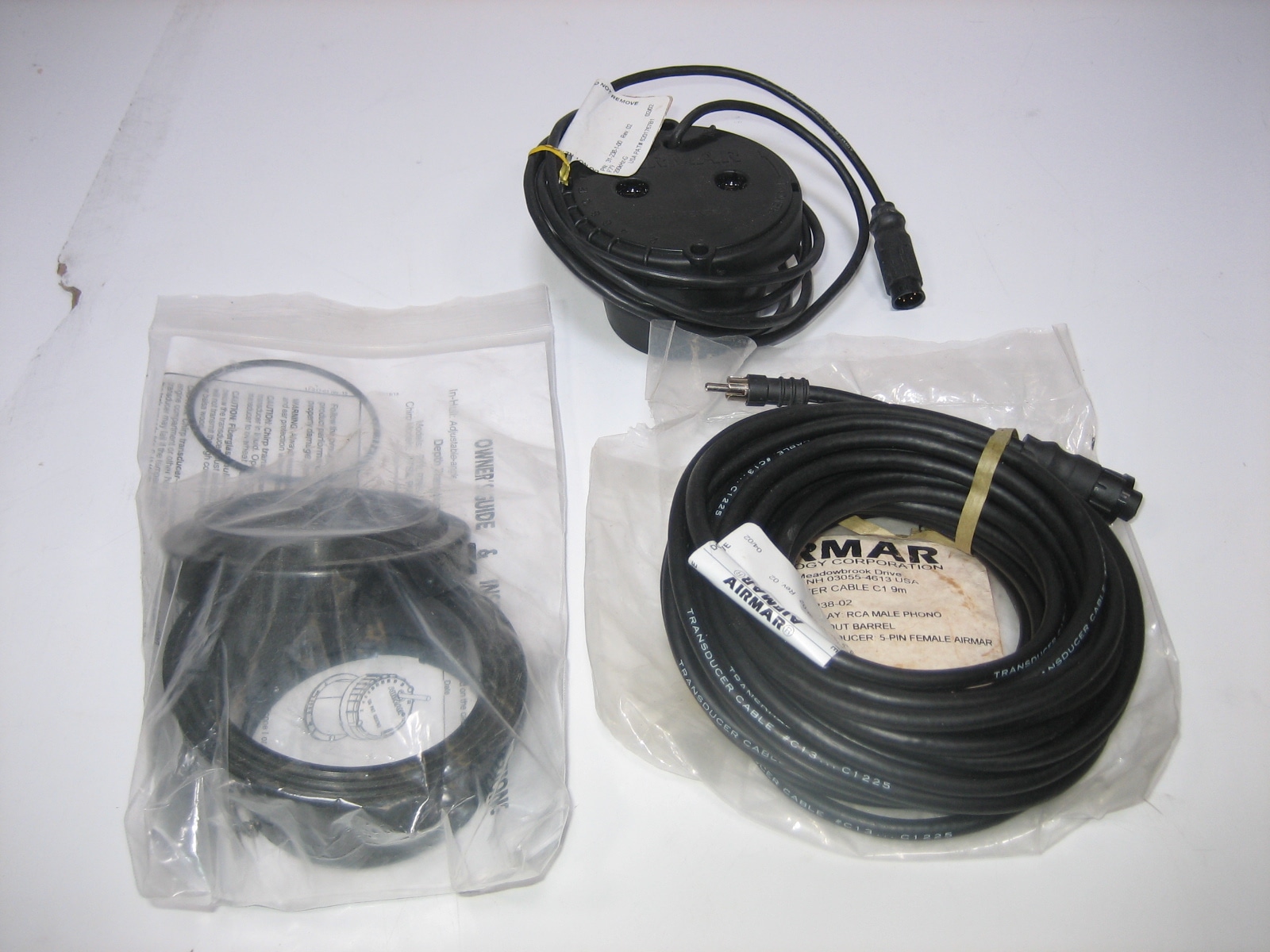 Standard Horizon/Navman/Northstar 3100 Depth IN HULL Transducer w/Phono ...