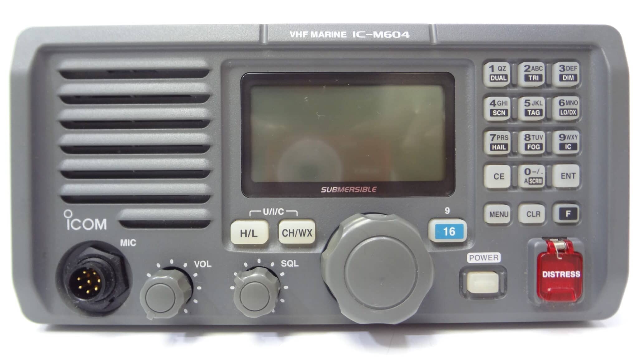 Icom IC-M604 VHF Submersible Fixed Mount Marine Radio Transceiver ...