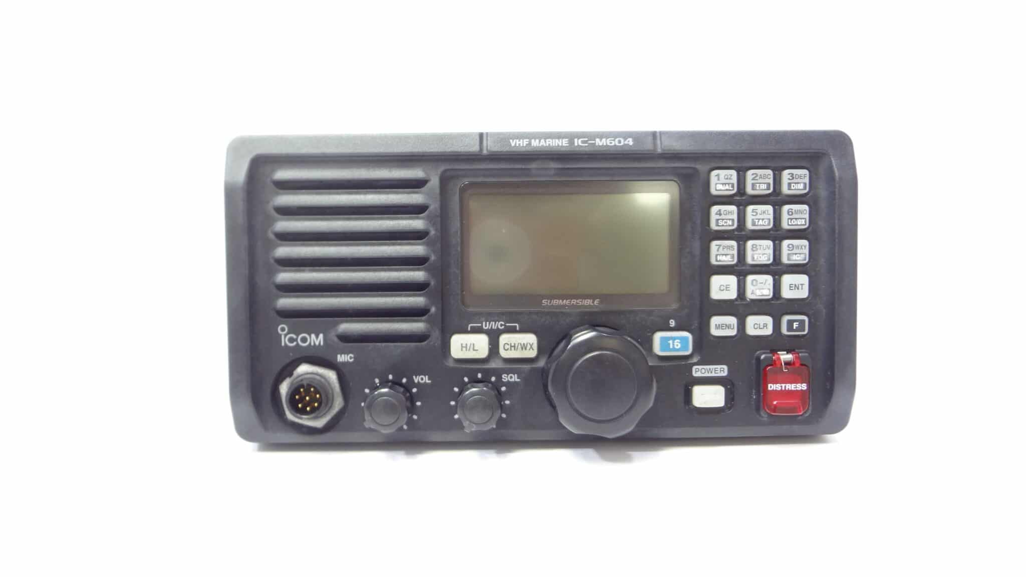 Icom IC-M604 VHF Submersible Fixed Mount Marine Radio Transceiver ...