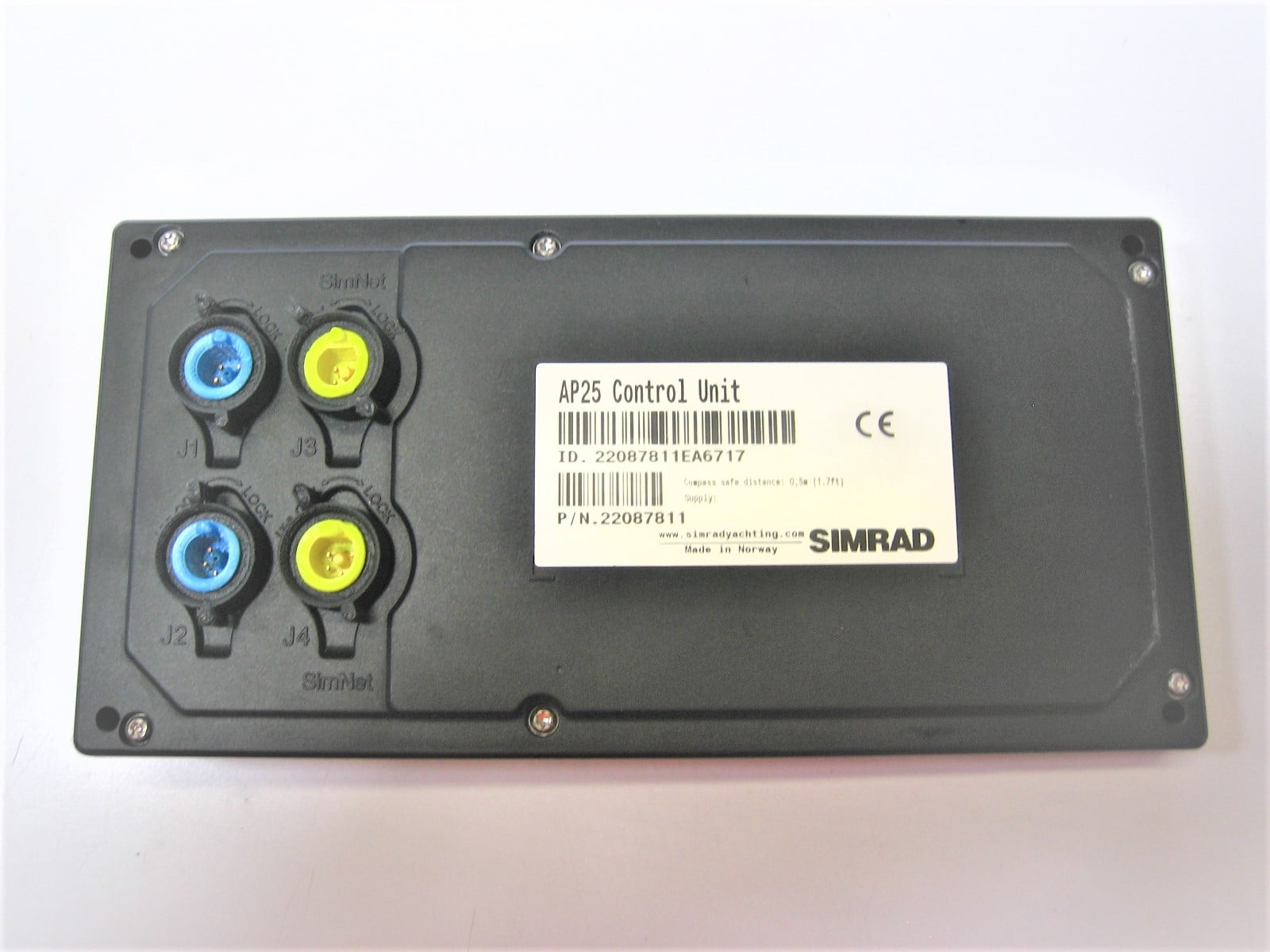 Simrad-AP25 Autopilot Control Head - 22087811-MME Refurbished-90 DAY ...