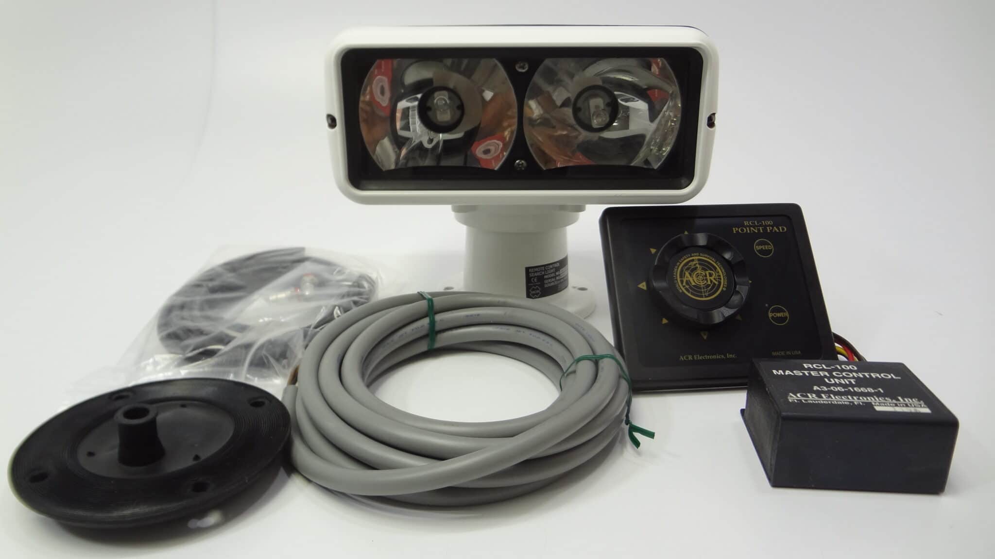 ACR RCL-100D Remote Control 12V Search Light Complete - TESTED GOOD ...