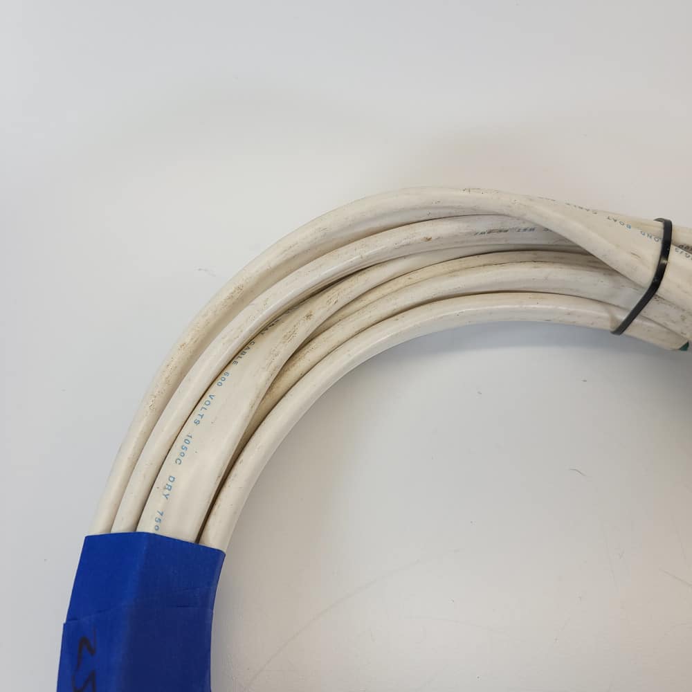 10/3 10 AWG 3 Cond Triplex Tinned Copper Wire Boat Cable UL Listed - 25 ...