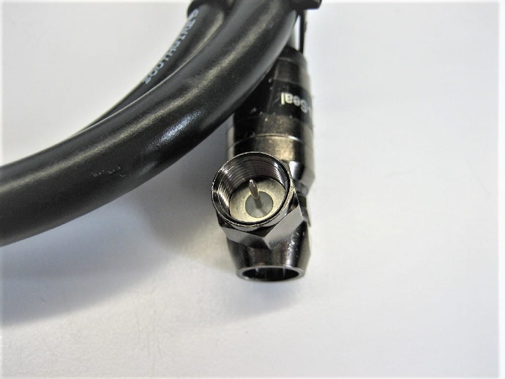 3ft -Southwire Signal E57497 14 AWG RG11/U F-Type & 90° F-Type ...