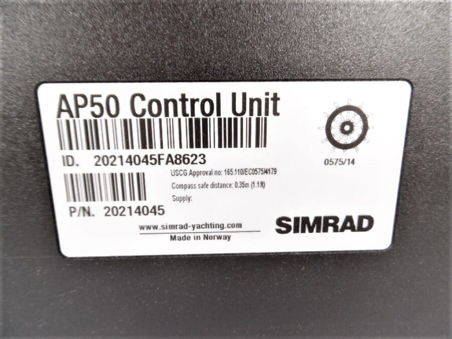 Simrad AP50 Autopilot Control Head - 20214045 - NEW OLD STOCK - NO ...