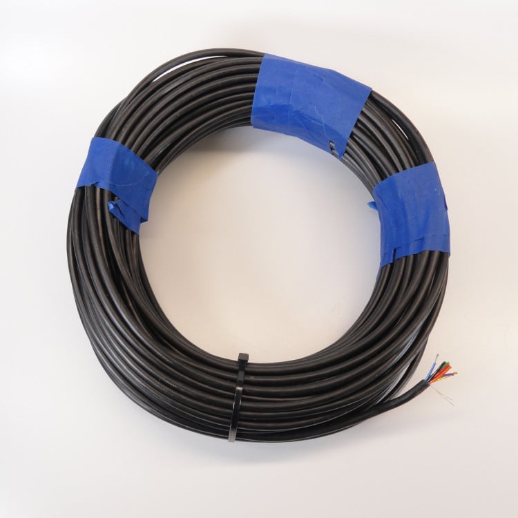 7 Conductor 18AWG 7C Multiconductor Tinned Copper Wire Data Cable 175ft ...