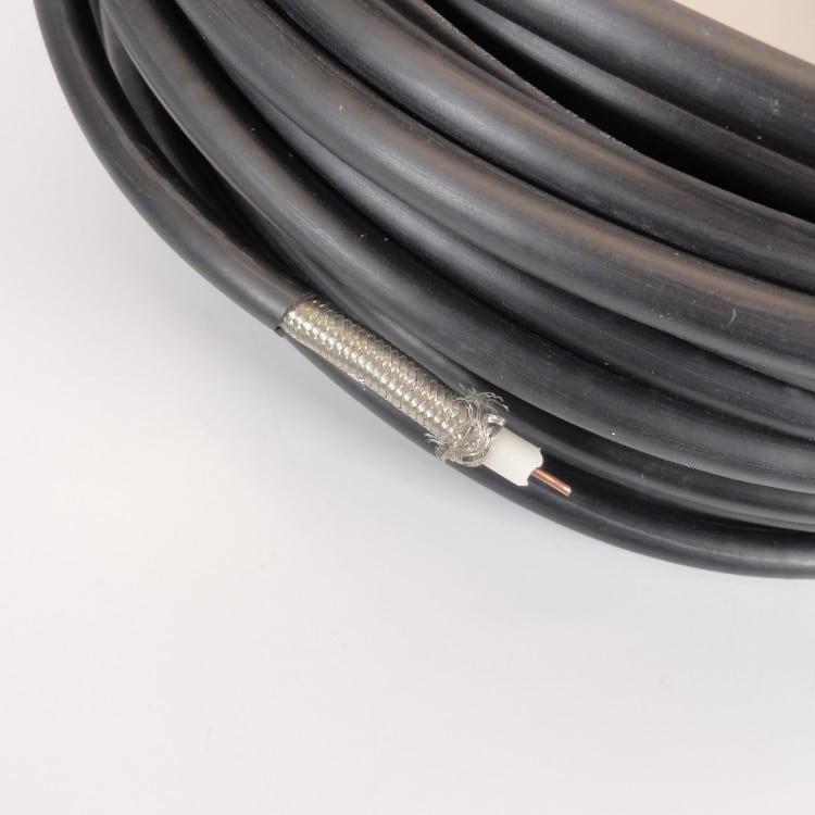 75 Feet RG11/U Coax Cable 14AWG Solid Copper Core MADE IN USA RoHS UL ...