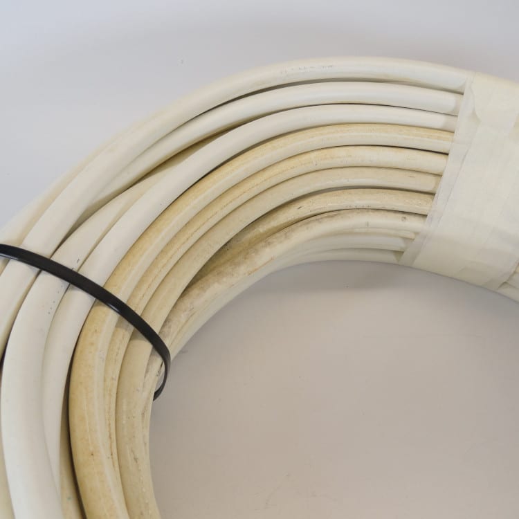 125 Feet White RG11/U Coax Cable 14AWG Solid Copper Core - Free US ...