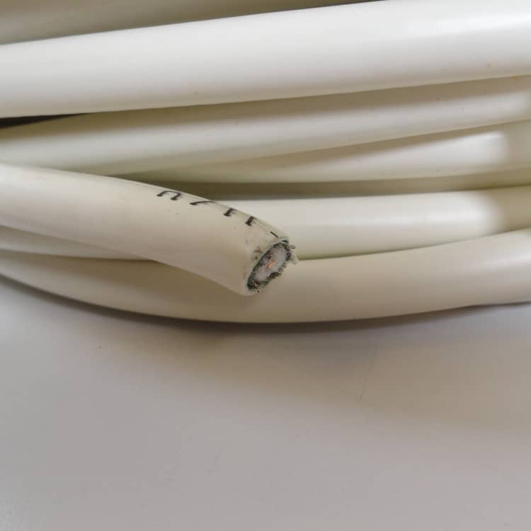 175 Feet White RG11/U Coax Cable 14AWG Solid Copper Core - Free US ...